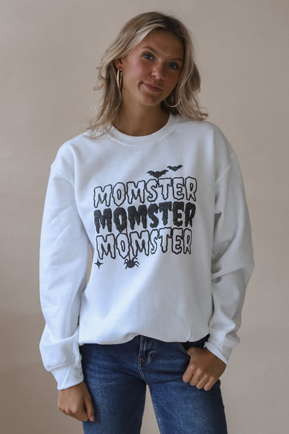 Momster Glitter Sweatshirt – 1 Happy Girl